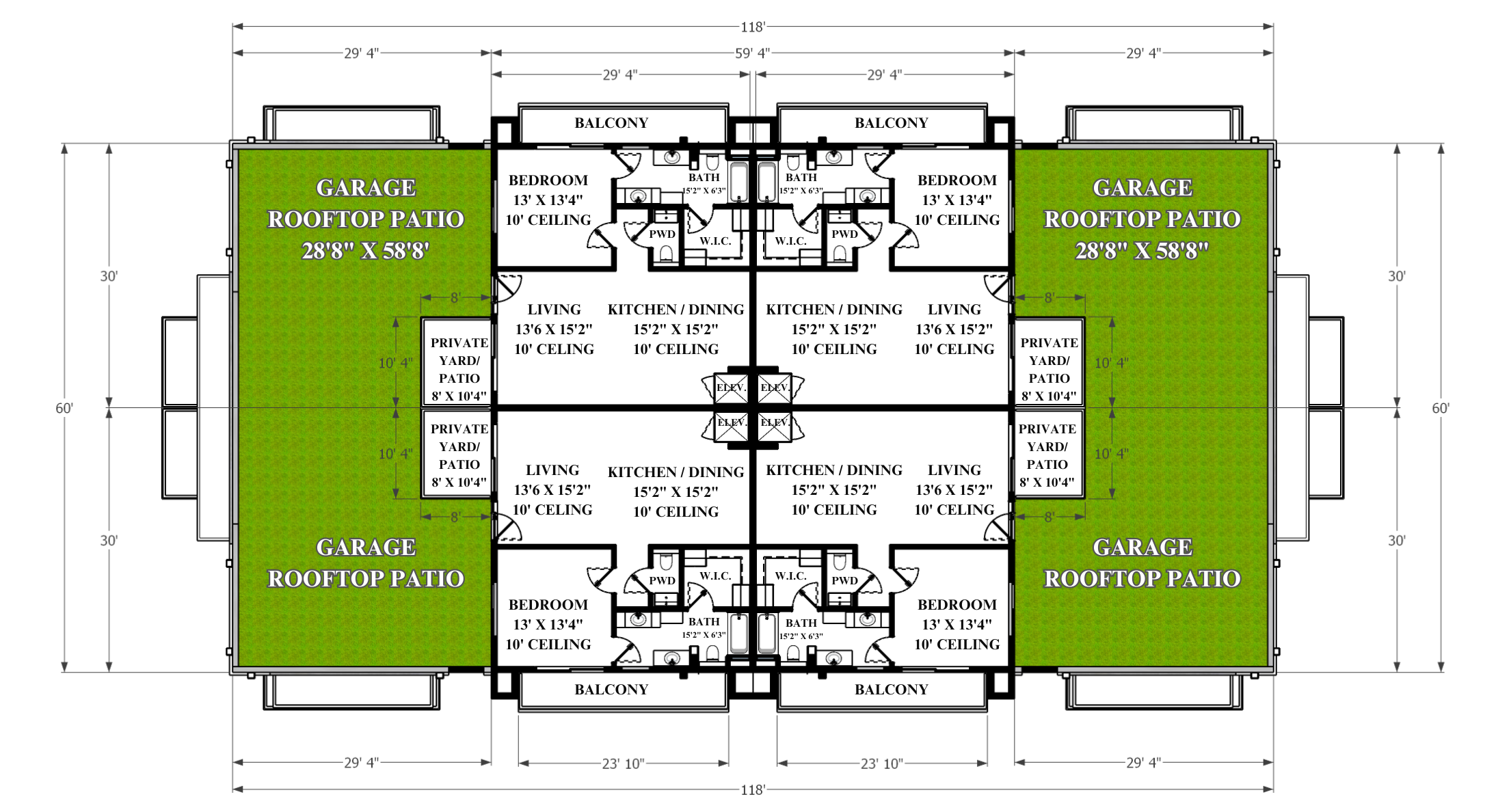 THE SCDC 1-BEDROOM 8-PLEX