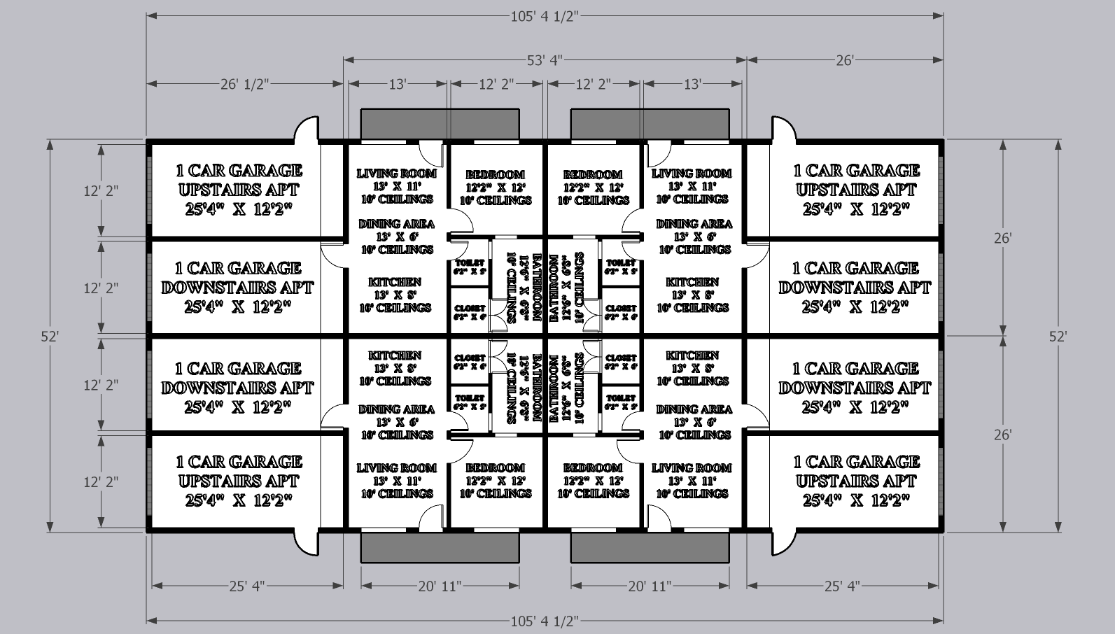 THE SCDC 1-BEDROOM 8-PLEX